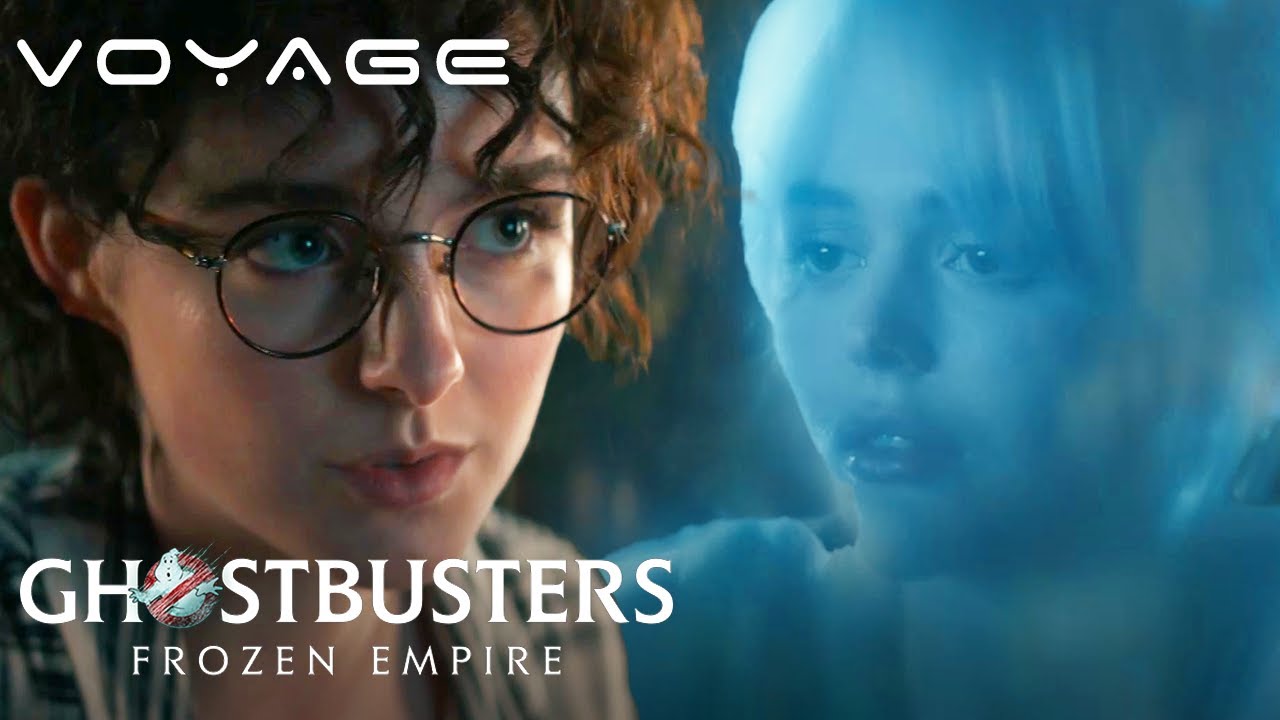Ghostbusters: Frozen Empire | Phoebe Befriends A Ghost | Voyage - YouTube