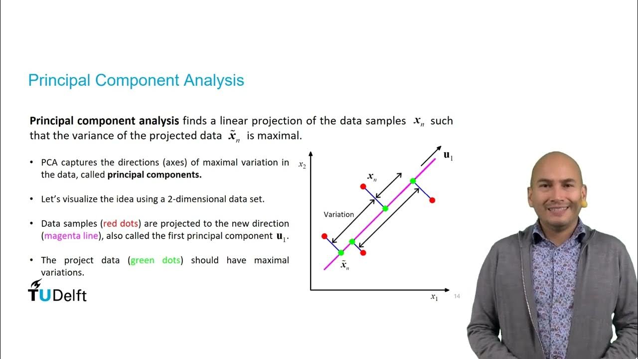 CEG-MUDE Week 2.6 ML: Unsupervised learning, Principal Component Analysis (3/3) - YouTube