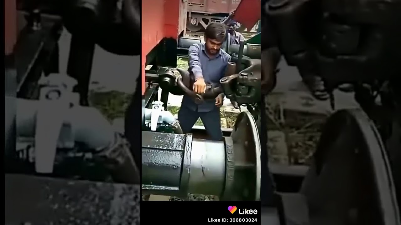 TSC Coupling of wagon with Locomotive - YouTube