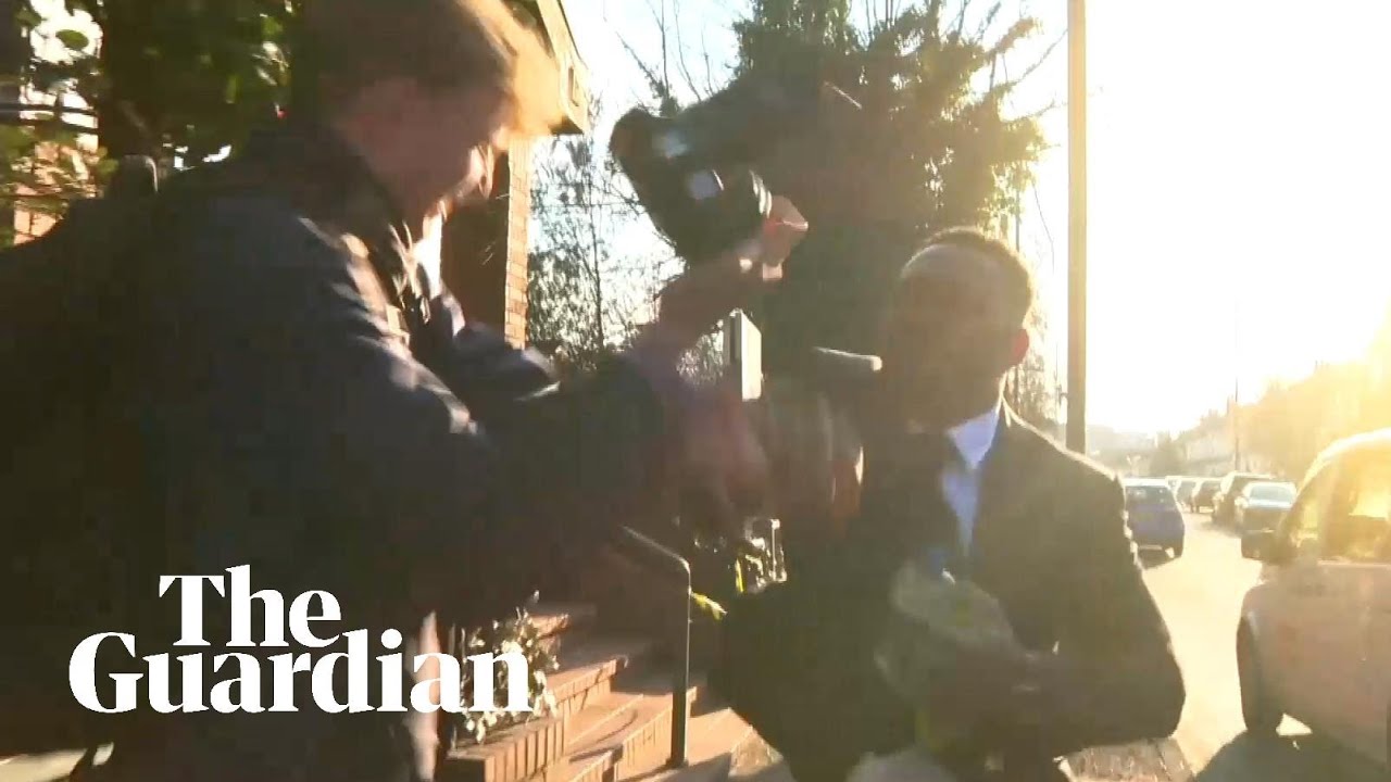 Dizzee Rascal smashes camera after guilty verdict in assault case - YouTube