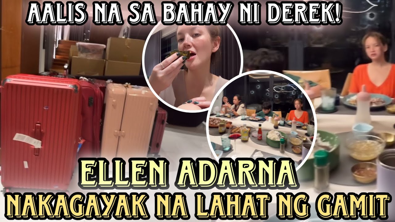 Ellen Adarna aalis na sa bahay ni Derek Ramsay naka pack na lahat ng ...