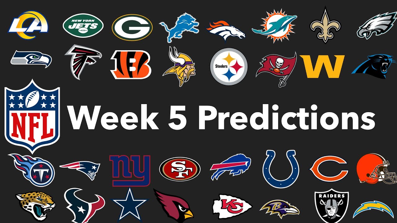2021 NFL Week 5 Predictions - YouTube