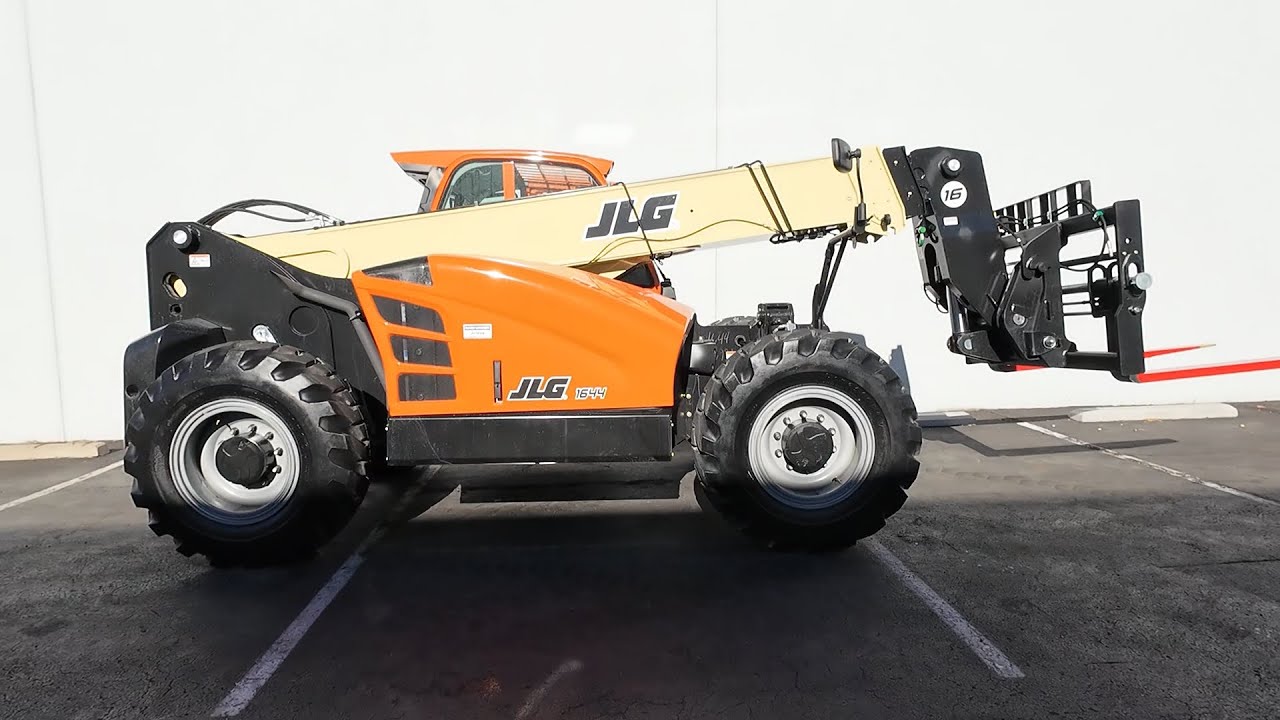 JLG 1644 16,000lb Diesel #0794 - Telehandler for Sale - YouTube