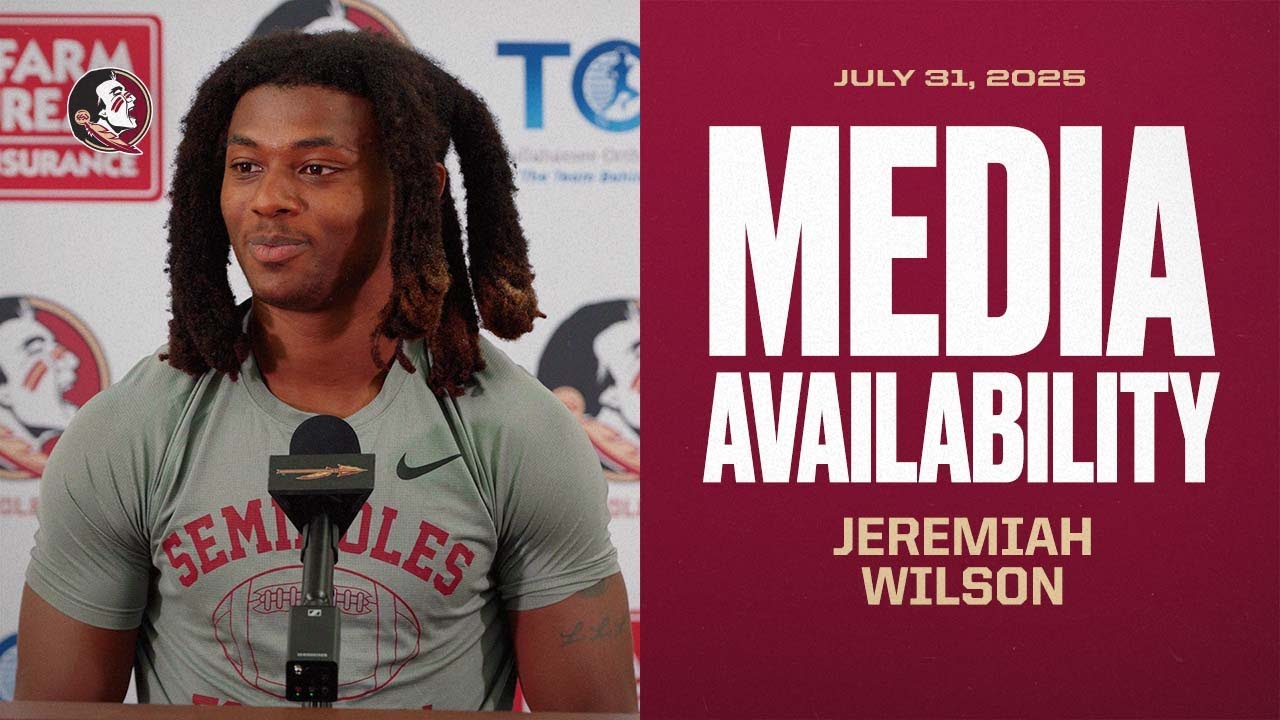 FSU football's Jeremiah Wilson discusses practice