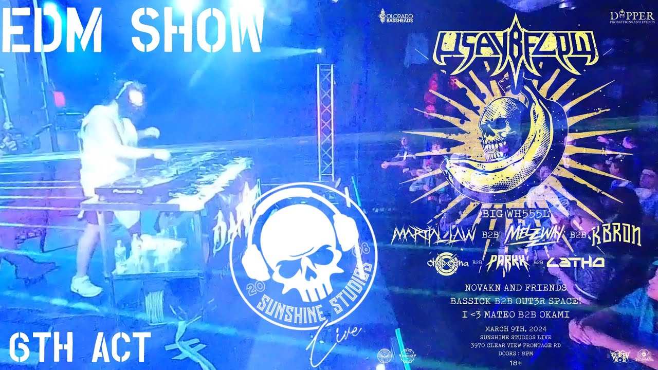 6th set of DJs at the EDM show, at Sunshine Studios - 6 - YouTube