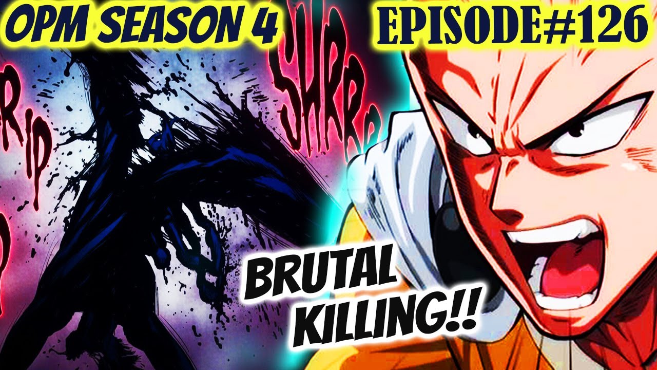 One Punch Man Season 4 EP 126: Pagpatay sa Mga S Class | One Punch Man ...