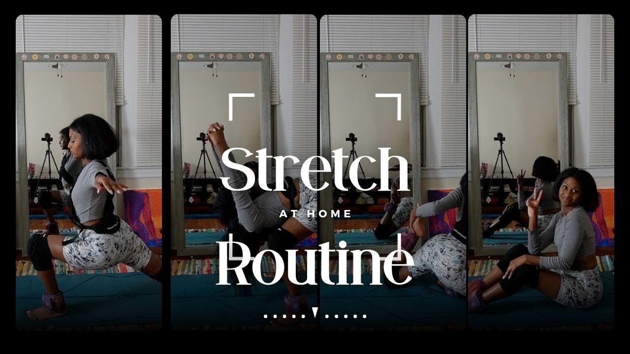 stretch with me at home: beginner mama edition #stretching #selfcare # ...
