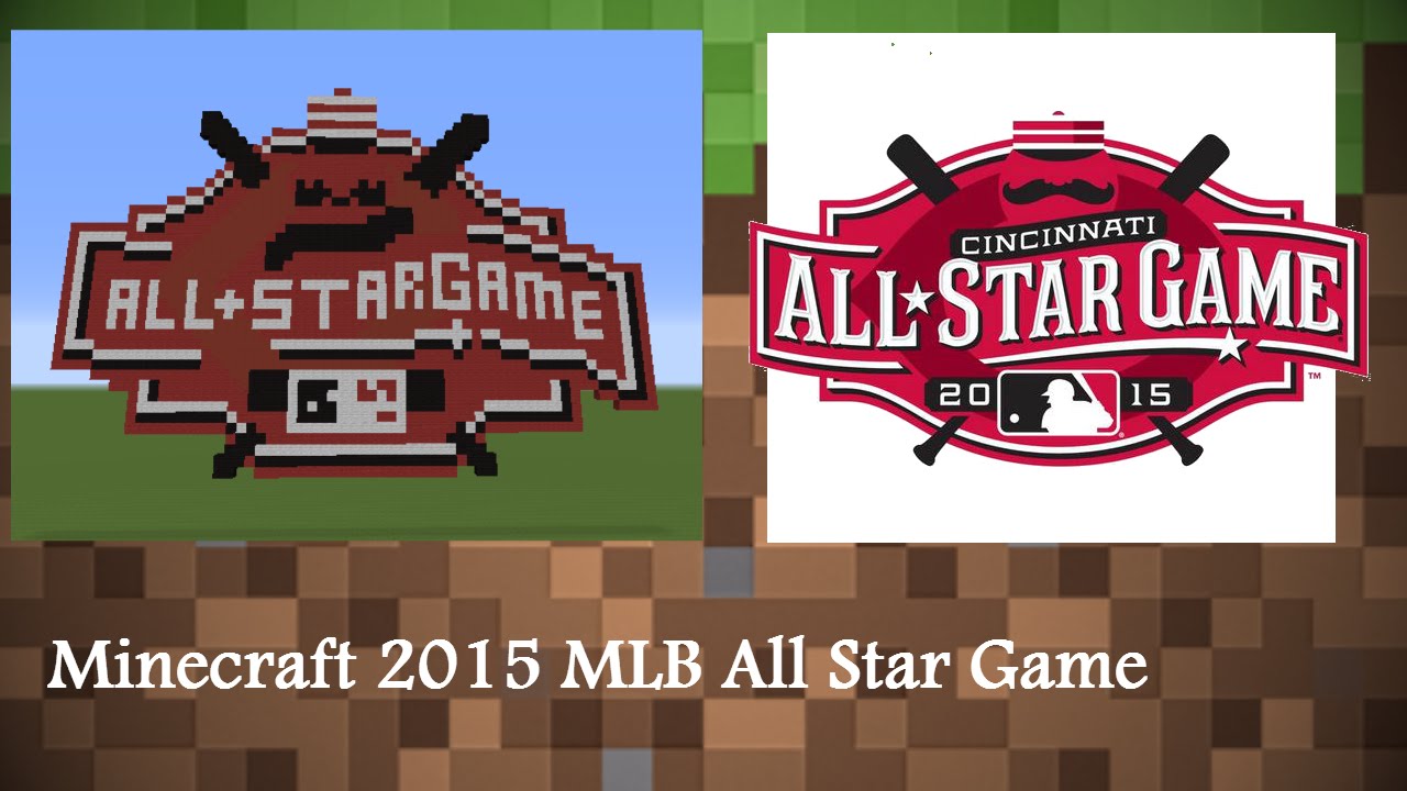 Minecraft: 2015 Major League Baseball All-Star Game Cincinnati Reds Mlb ...