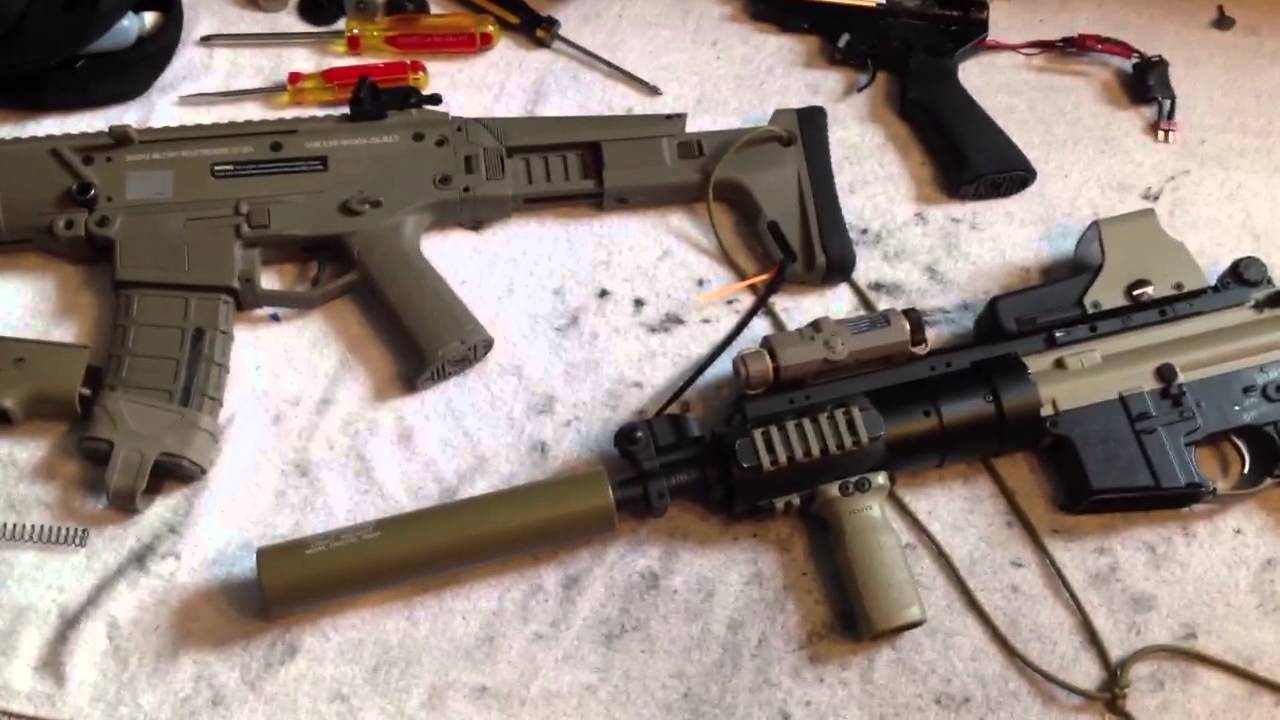 New Custom Airsoft Guns and Update 3-18-2013 - YouTube