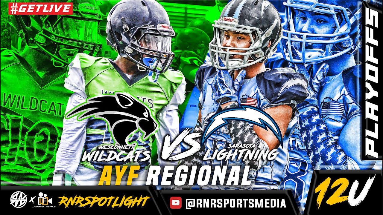 Sarasota Lightning Vs Wesconnett Wildcats | 12U AYF Regionals - YouTube