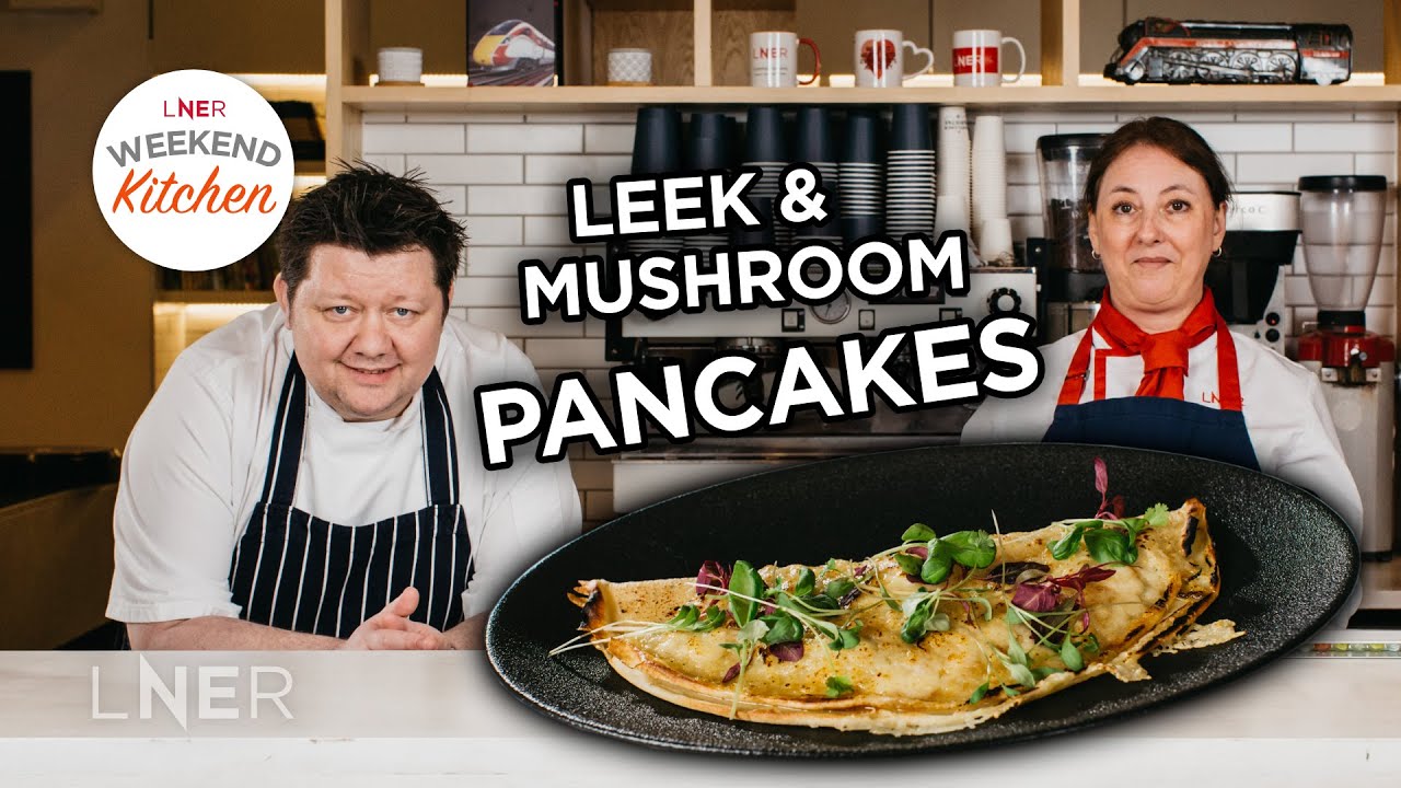 Vegetable Pancakes | Cooking with LNER | Weekend Kitchen - YouTube