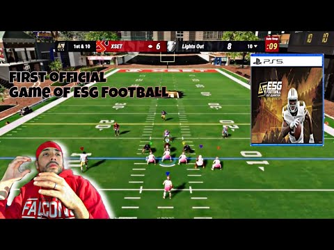 FIRST OFFICIAL GAME OF ESG FOOTBALL (FULL GAMEPLAY) - YouTube