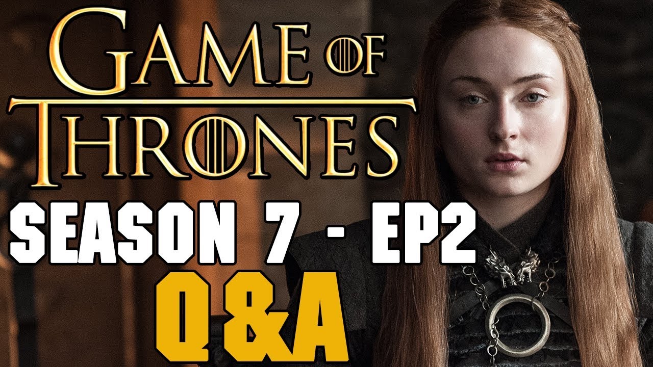 Game of Thrones Season 7 Episode 2 Q&A w/Preston Jacobs - YouTube