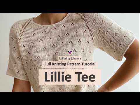 Lillie Tee – Komplette Strickanleitung für das Shirt