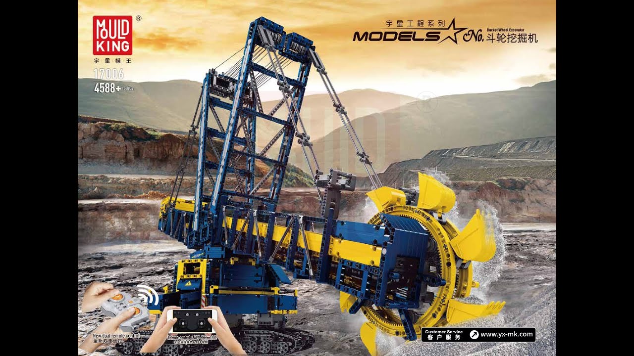 Mould King 17006 Building Instructions, PDF Manual free download, RC ...