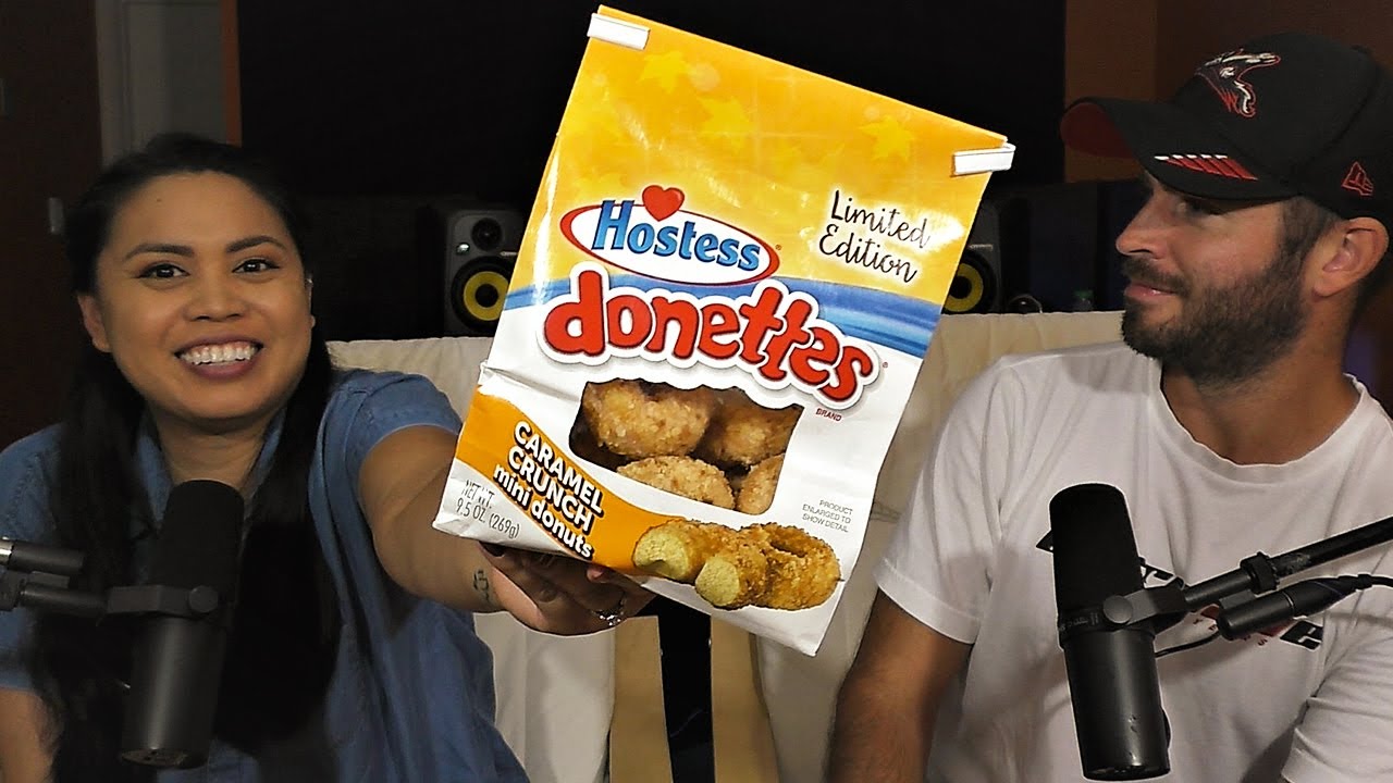 Limited Edition Hostess Caramel Crunch Donettes - YouTube