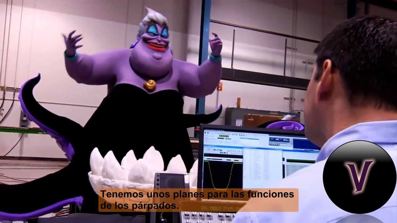 ¿Cómo se hizo el robot de Úrsula? (El Mundo de los Villanos) - YouTube