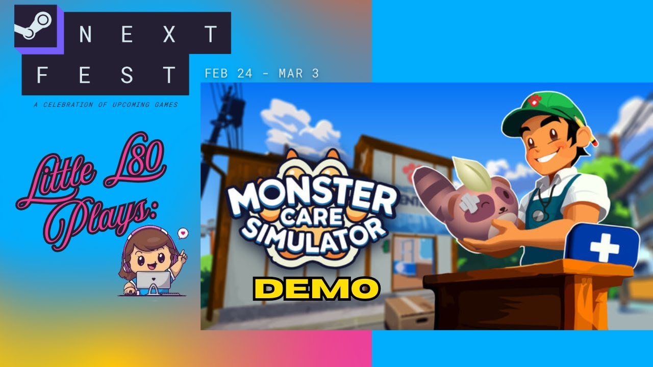Monster Care Simulator (Demo) Next Fest/ Feb 2025 - YouTube