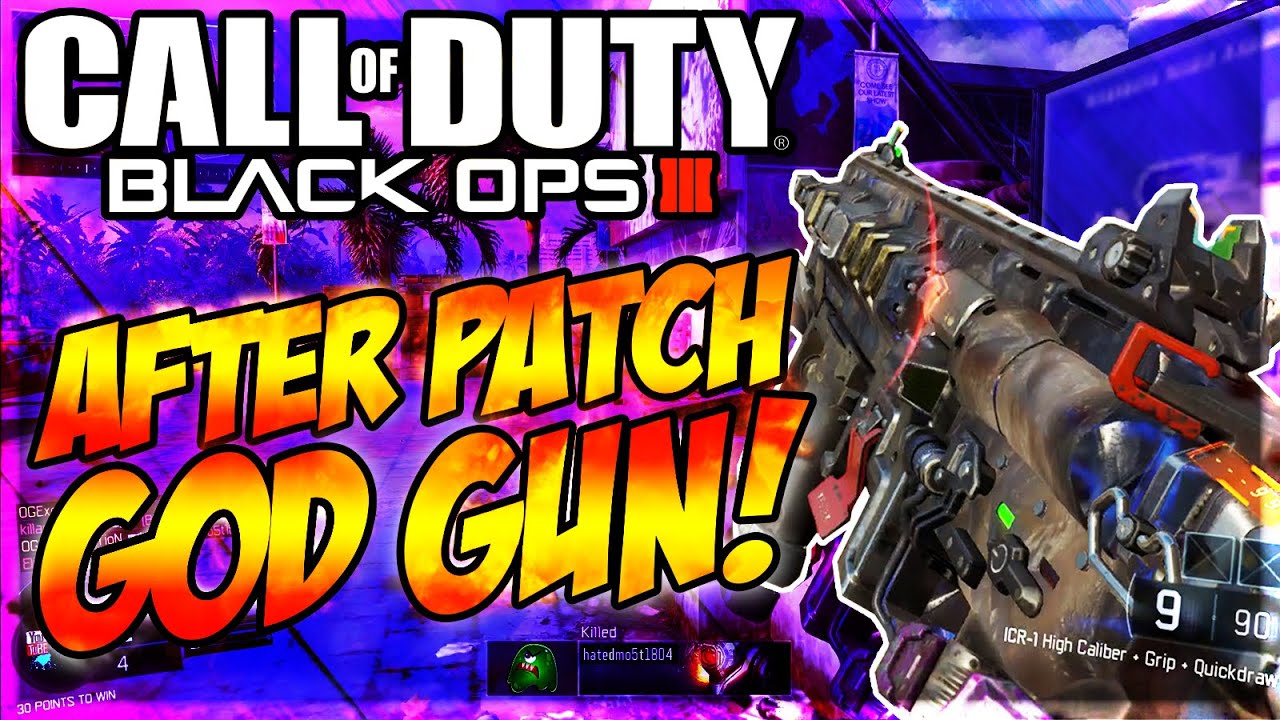 NEW GOD GUN "BEST ASSAULT RIFLE BUFF" INSANE OVERPOWERED ICR (BO3 DLC ...
