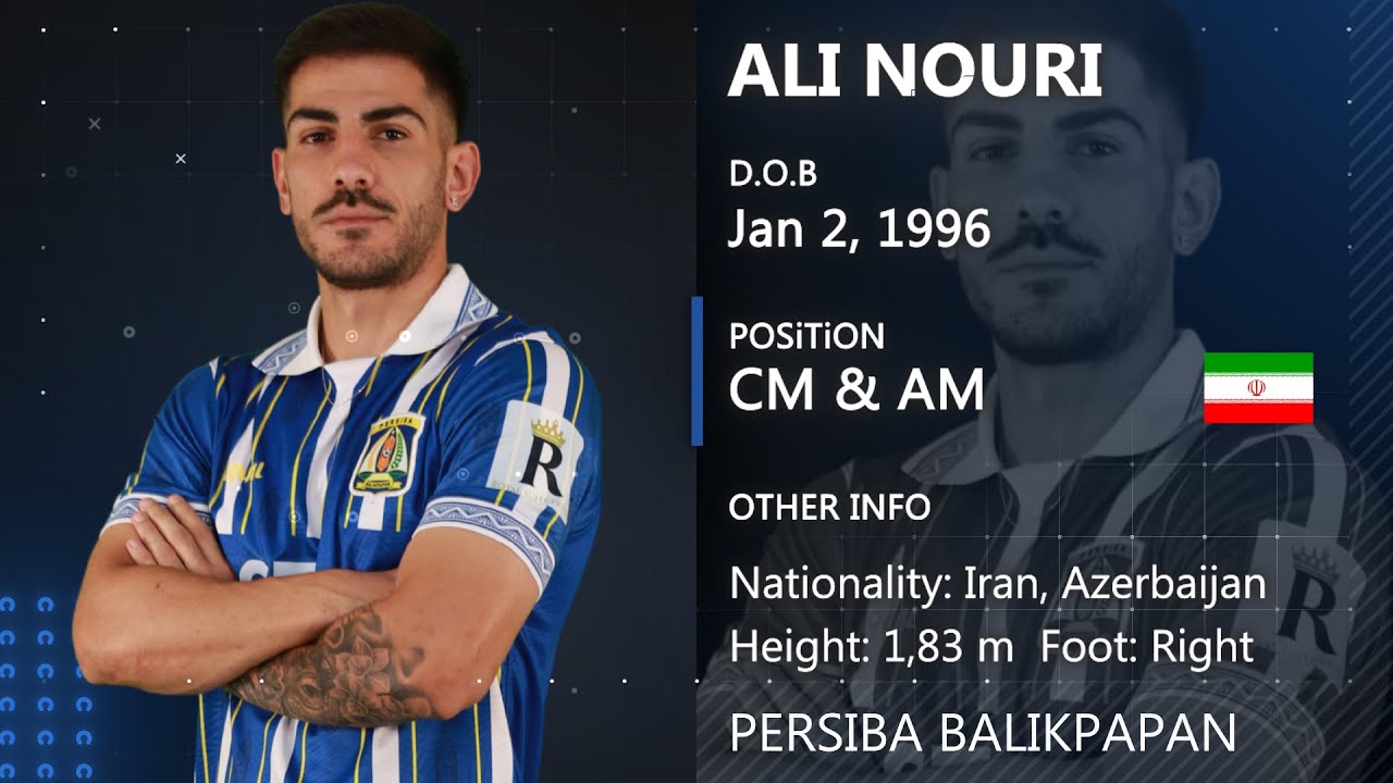 Ali Nouri Midfielder Football CV 2024 - YouTube