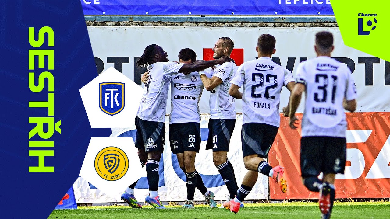 FK Teplice - FC Zlín | 1:3 | 19. 7. 2025 | HIGHLIGHTS - YouTube