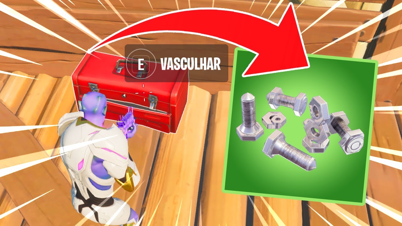 COMO FAZER AUG FORTNITE? PORCAS E PARAFUSOS 🔩 - YouTube