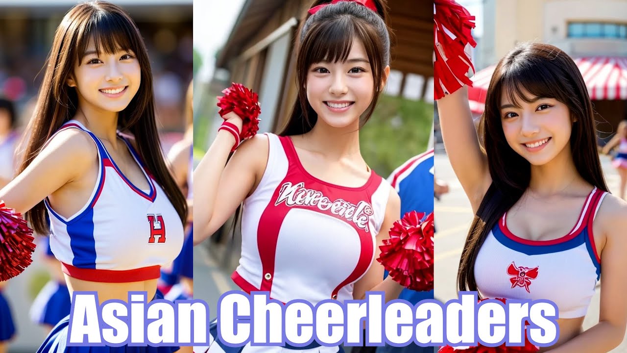 AI ART | Asian Cheerleaders | AI Girl,AI Lookbook 2024 - YouTube