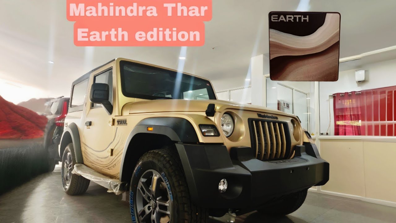 "Mahindra Thar Earth Edition Review: Where Off-Road Capability Meets ...