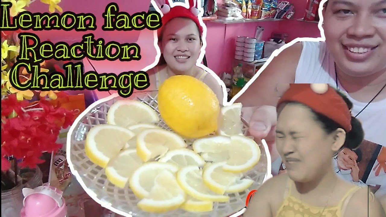 LEMON FACE REACTION CHALLENGE - YouTube
