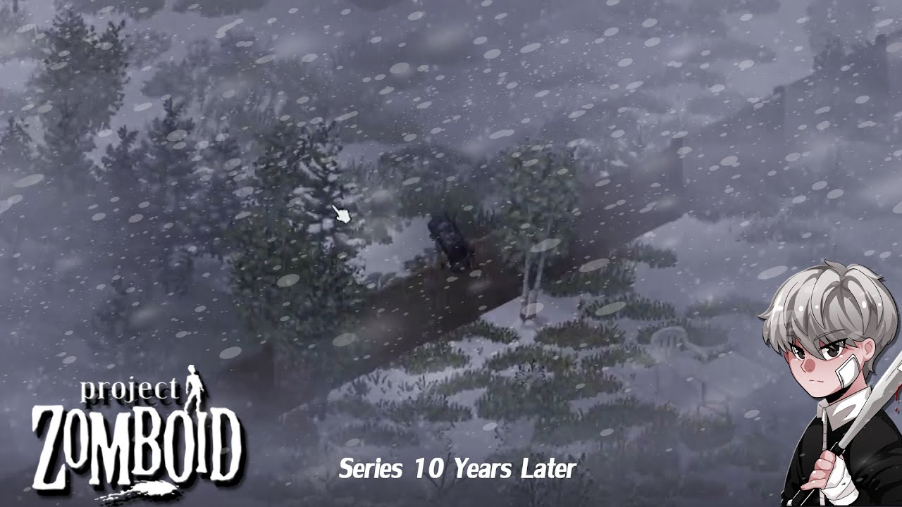 Project Zomboid Series 10 Years Later # 3 หนาวววว หนาวมากๆ - YouTube