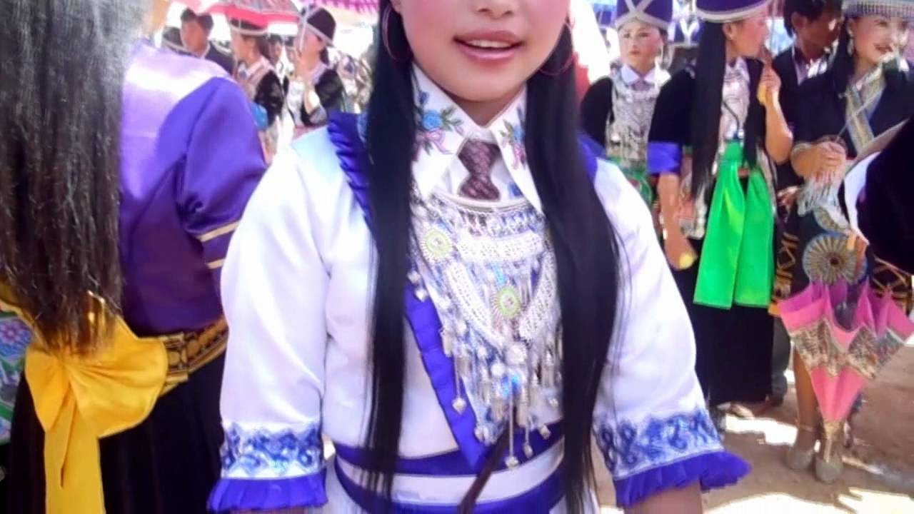 HMONG GIRL IN LAOS BEAUTIFUL 2013 - MIM LAUJ- FREE PHONE NUMBER - YouTube