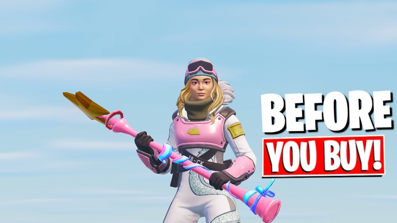 Chloe Kim Fortnite Skin Review - YouTube