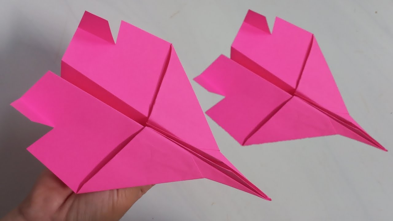 How to Make Amazing Easy F 15 Paper Airplane - YouTube