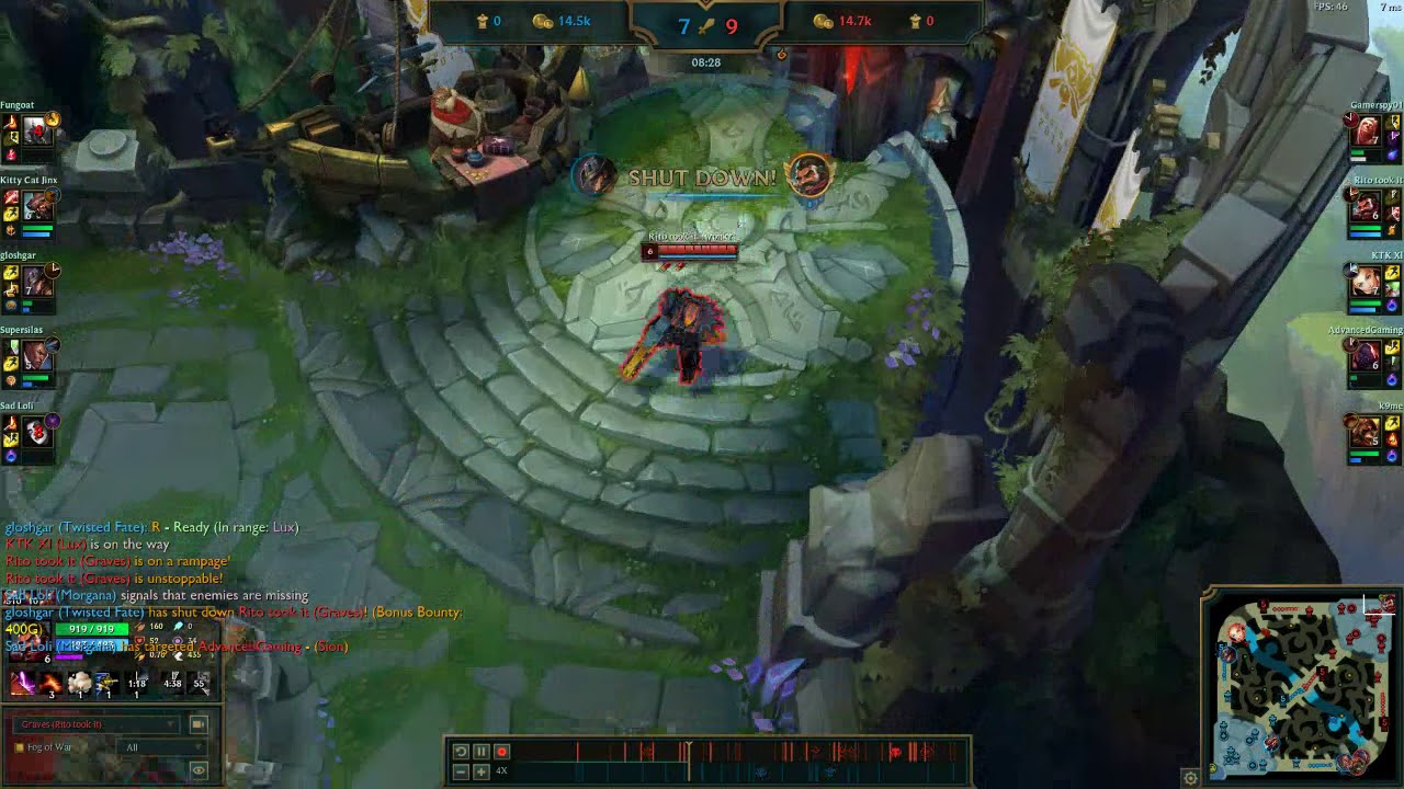 graves pathing - YouTube