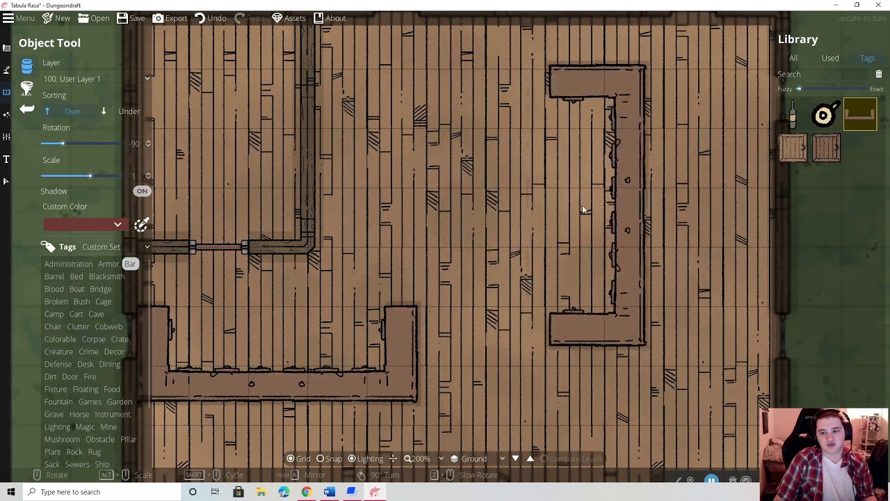 Indoor Battle Map Making - YouTube