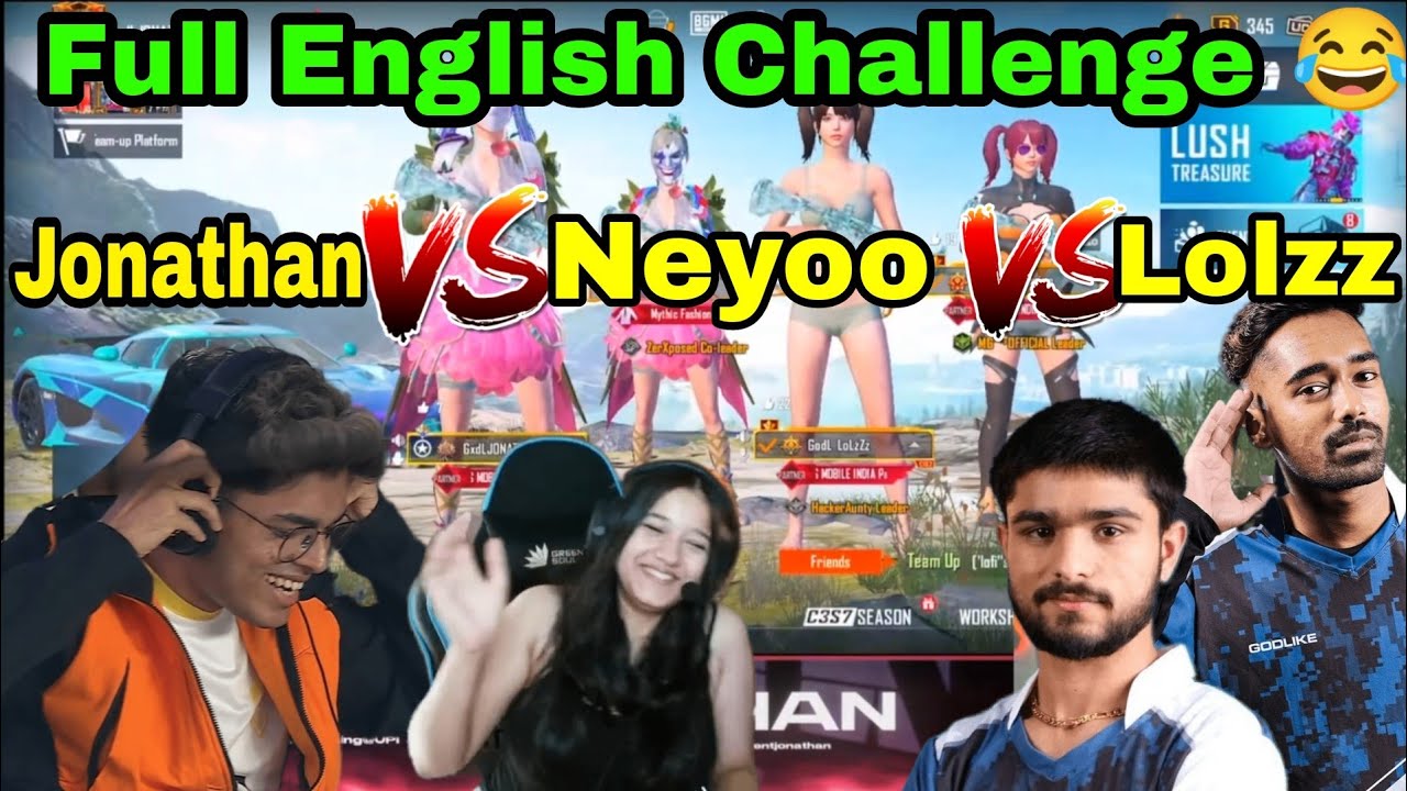 Jonathan Challenge to @NEYOOGAMINGYT and @LoLzZzGaming 😂 | funny ...