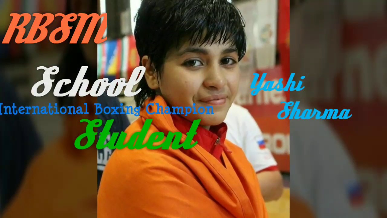 Yashi Sharma International Boxer in RBSM Public School - YouTube