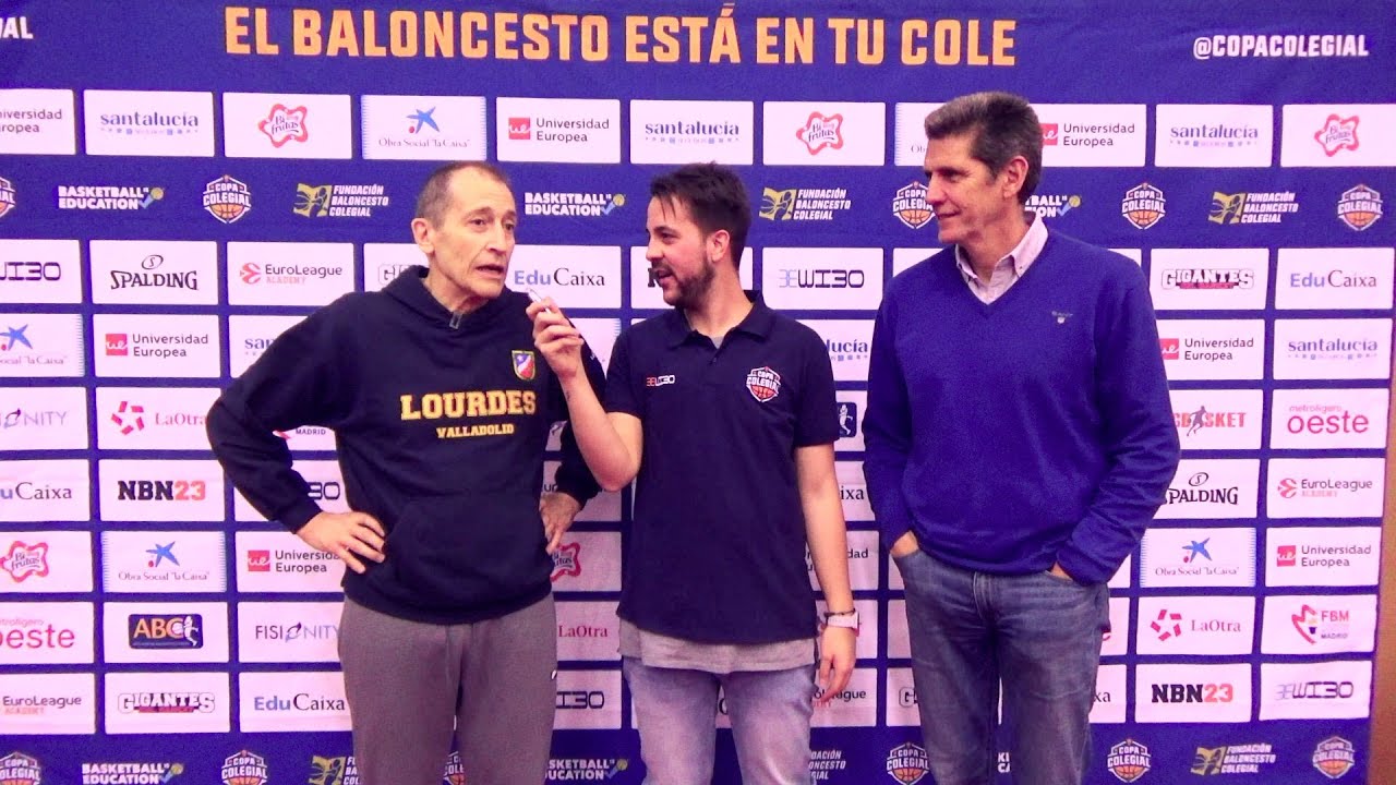 Entrevista Jose Luis Llorente y Indio Díaz. Final Copa Colegial 2019 ...