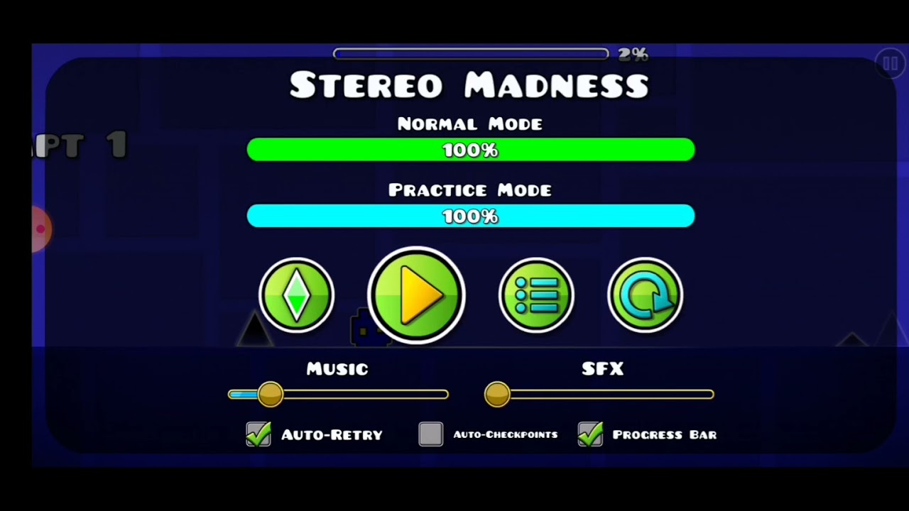 ШОК!!!! Guardian GMD прошёл STEREO MADNESS на 100%/Geometry dash ...