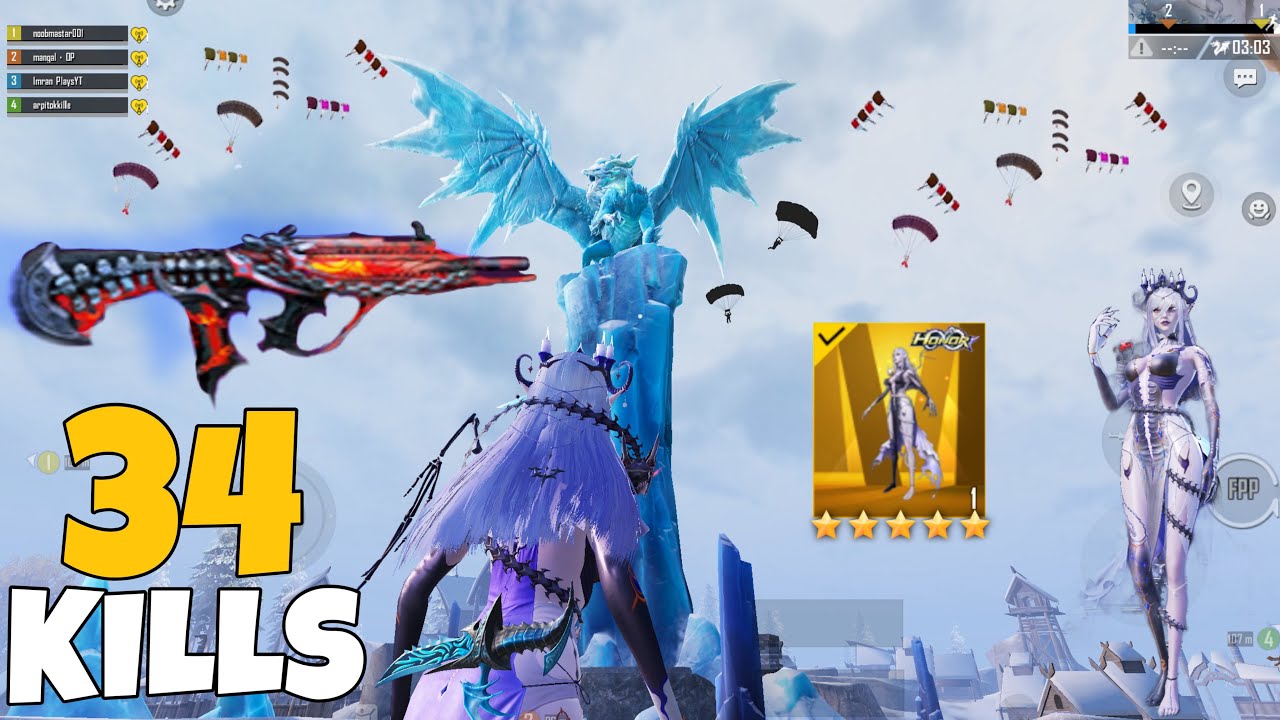 NEW BEST AGGRESSIVE RUSH GAMEPLAY With The Reaper’s END SET• BGMI ...