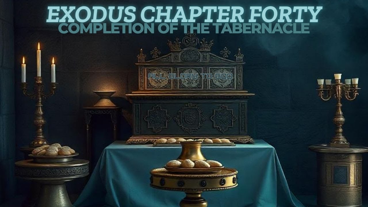 Exodus Chapter 40 Bible Study: Complete of The Tabernacle and God's ...