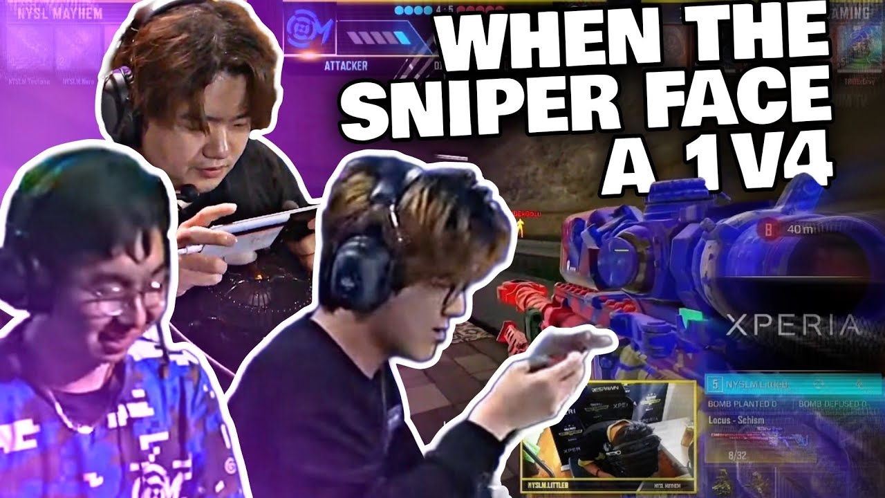 PRO CODM BUT ITS ALL SNIPER 1V4s 🔥 - YouTube