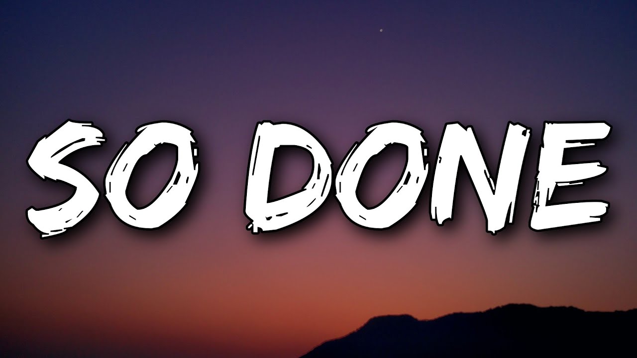 The Kid LAROI - So Done (Lyrics) - YouTube