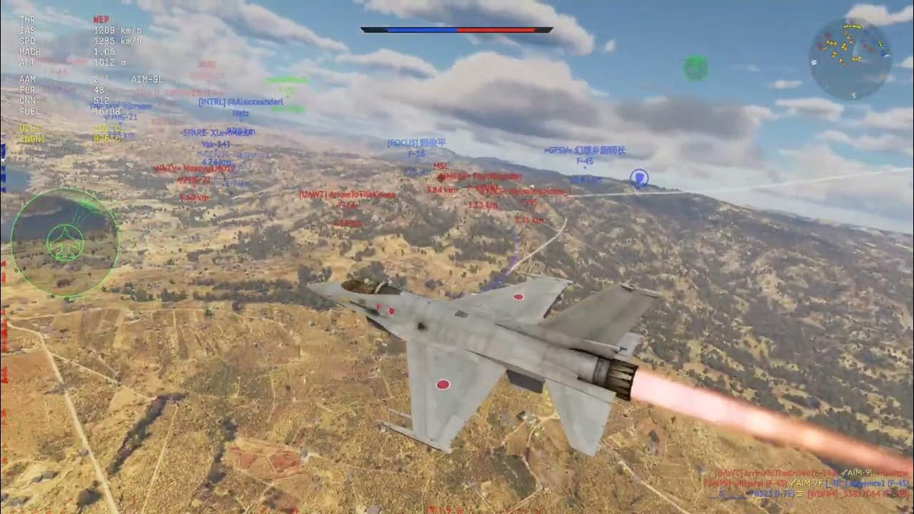 Quick little F-16AJ Ace | War Thunder - YouTube