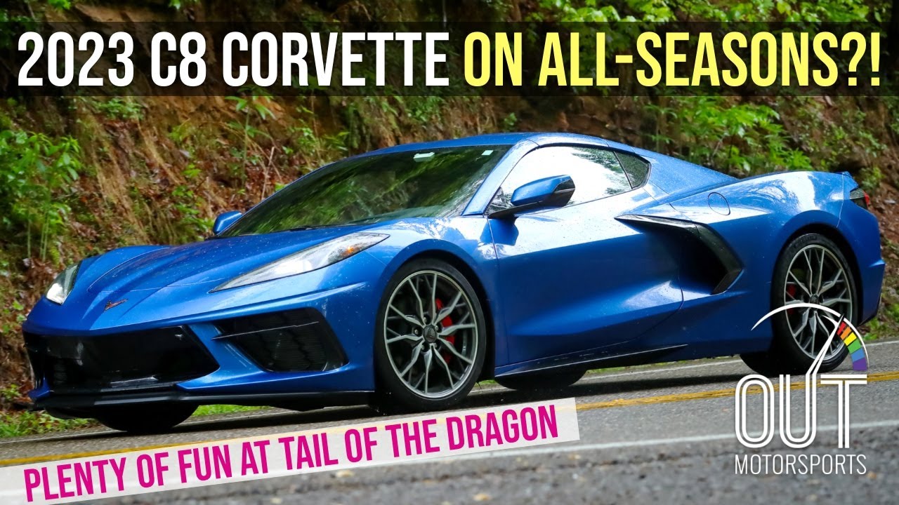 2023 Chevy Corvette Review: Base Suspension, All-Season Tires at Tail ...