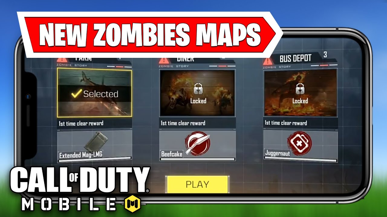 NEW COD MOBILE ZOMBIES MAPS RELEASE (TRANZIT, TOWN, FARM) - Call of ...