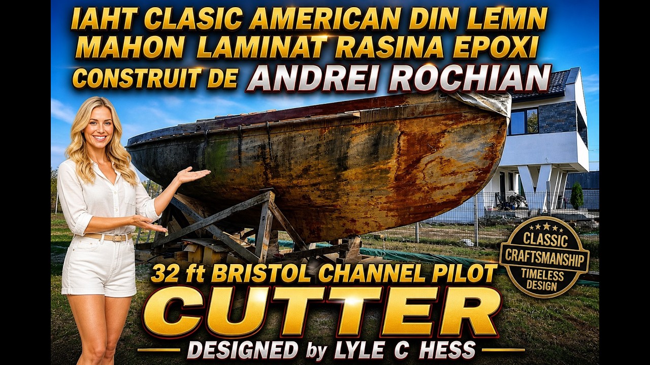 32 ft Bristol Channel Pilot Cutter design Lyle C Hess built by Andrei ...