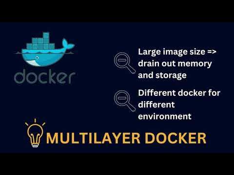 MULTILAYER DOCKER #dockerfiles #multilayered - YouTube