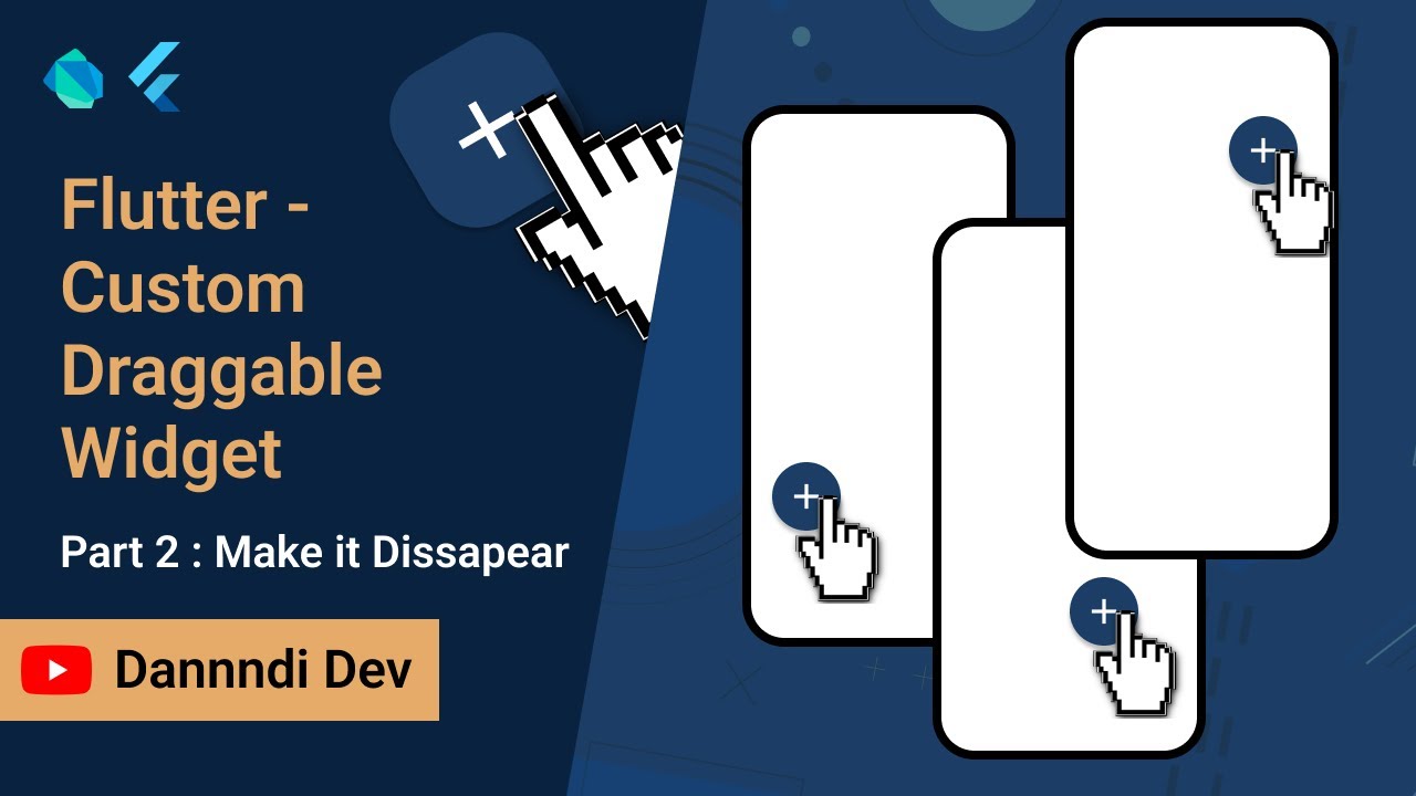 [Part 2] Flutter - Membuat Custom Draggable Widget - YouTube