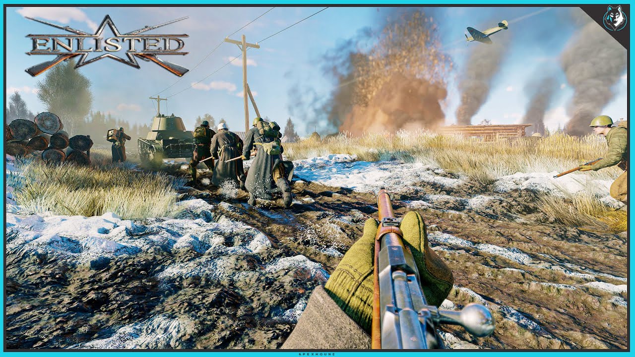 Enlisted Gameplay - My First Battle - NEW WW2 MMO FPS (PS5) - YouTube